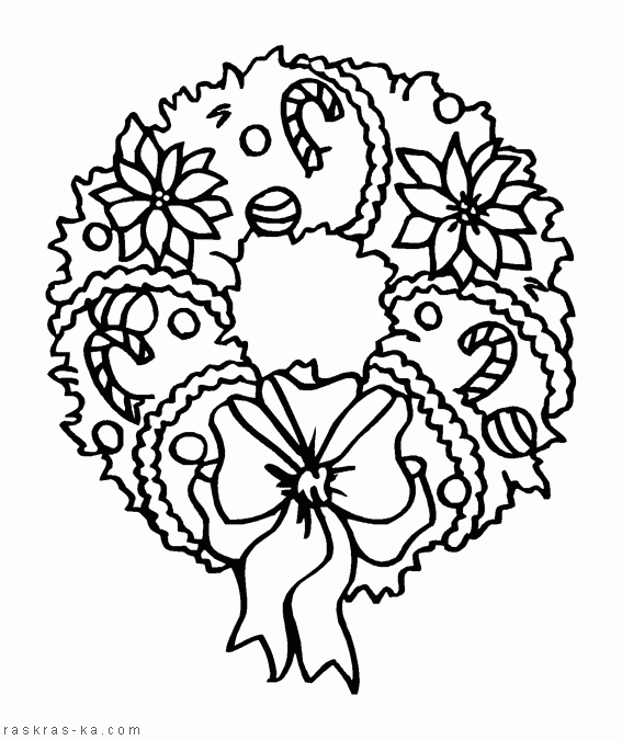 Раскраски Новый год, Рождество, Дед Мороз и Снегурочка | Раскрась-ка!